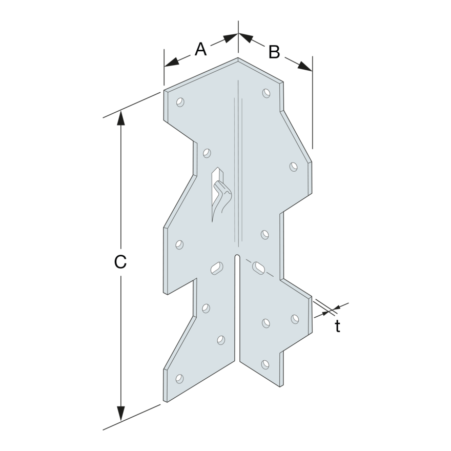 Framing Anchors - A35E | Simpson Strong-Tie